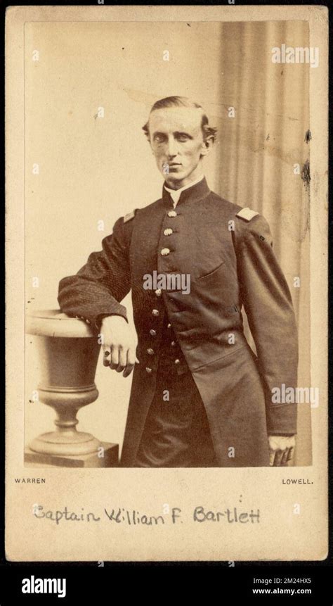 Captain William F Bartlett Military Officers Carte De Visite
