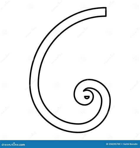 Golden Ratio Section Sacred Geometry Symbol Ration Proportions Contour Outline Line Icon Black