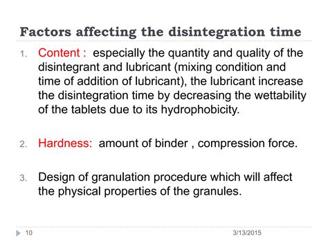 Disintegration And Dissolution Tests Pptx