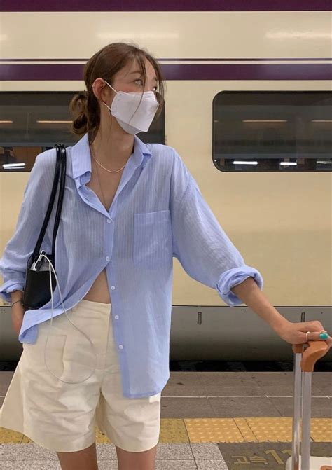 Pin By Creamsoda On Springsummer Fashion Collection Casual Style Outfits Korean Casual