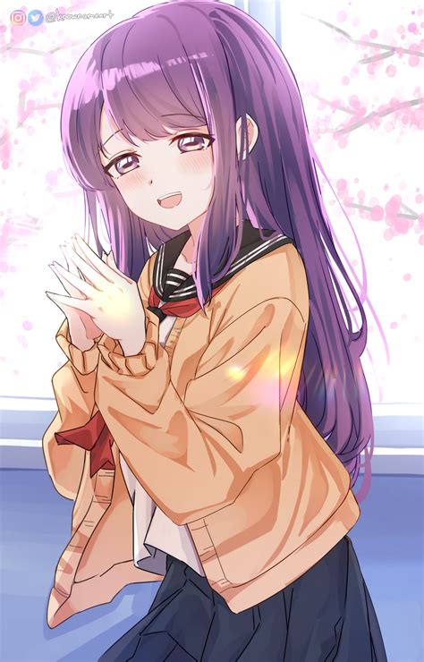 Kubo Nagisa Kubo San Wa Mob Wo Yurusanai Drawn By Knownameart Danbooru