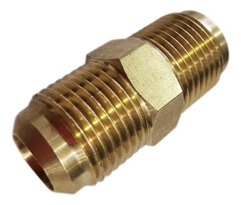 Niple Unión Unidor Bronce Flare Tubo 3 8 X 3 8 Pulgada Mercadolibre
