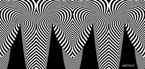 흑백 추상 줄무늬 배경입니다 광학 예술 브로셔 연례 보고서 잡지 포스터 프리젠 테이션 전단지 및 배너3d 벡터 일러스트레이션 3차원 형태에 대한 스톡 벡터 아트 및 기타