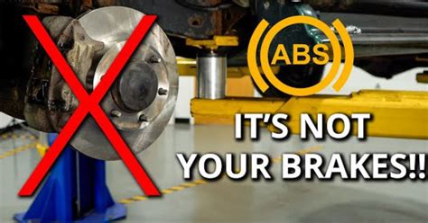 Why Your ABS Light Came On Causes Solutions Mechanic Times