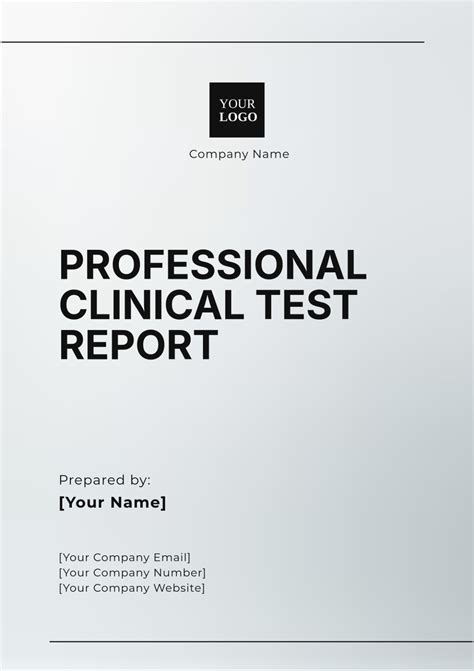 Free Test Report Templates To Edit Online And Print