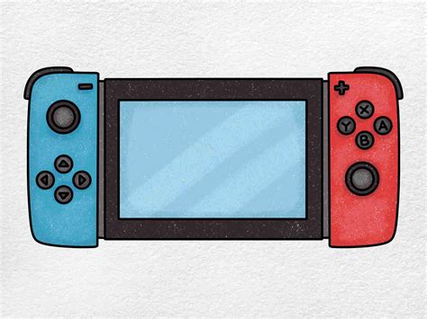 How To Draw A Nintendo Switch HelloArtsy