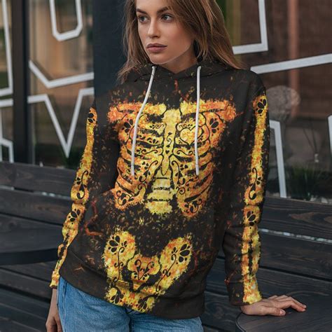 Skeleton Costume Hoodie Sweatshirt T Shirt Sweatpants Tracksuit