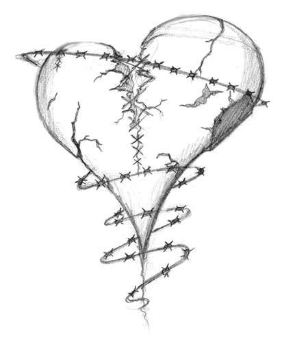 Малюнки олівцем про розбиту любов 26 фото