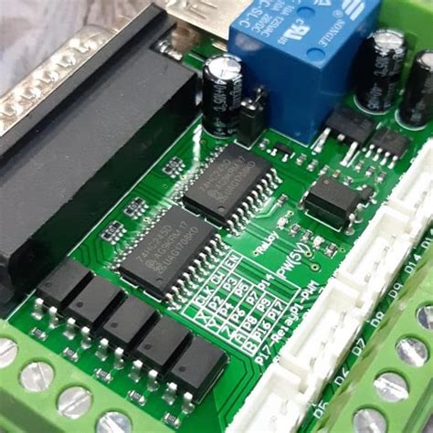 Jual New 5 Axis Cnc Controller Board Mach3 Interface Usb Lpt 12v 24v
