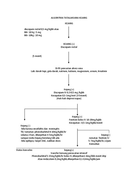Algoritma Tatalaksana Kejang Pdf Algoritma Tatalaksana Kejang Pdf