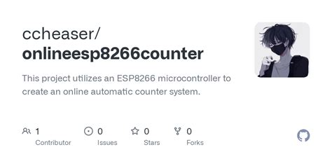 Github Ccheaseronlineesp8266counter This Project Utilizes An Esp8266 Microcontroller To