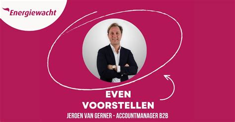 Jeroen Van Gerner On Linkedin Interview Met Jeroen Energiewacht
