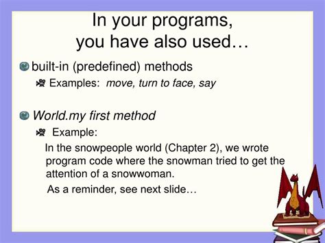 Ppt Organizing Large Programs With Classes Objects And Methods Powerpoint Presentation Id