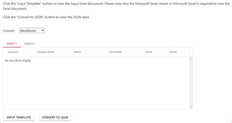 Convert Excel To Json Example