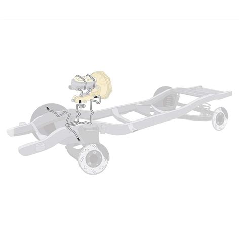 Right Stuff Impala Ss Pre Bent Front Brake Line Kit Stainless Steel