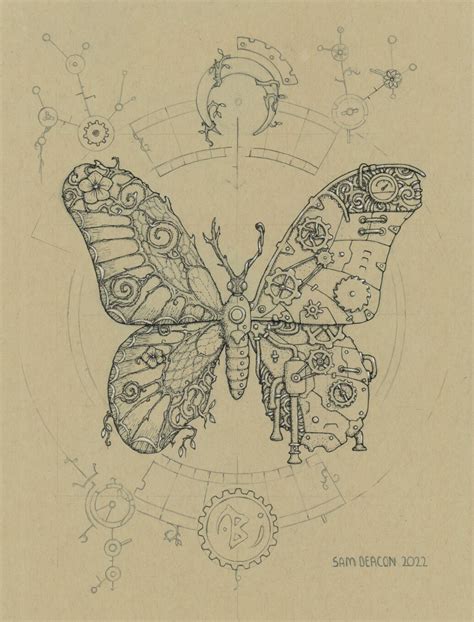Sam Deacon The Dreampunk Butterfly