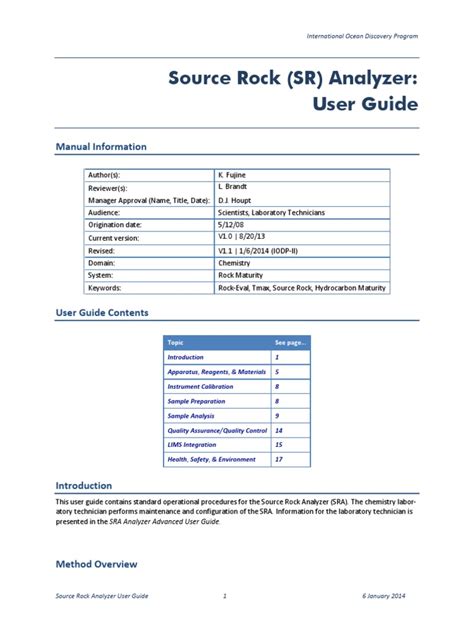 Source Rock Analysis Pdf Total Organic Carbon Pyrolysis