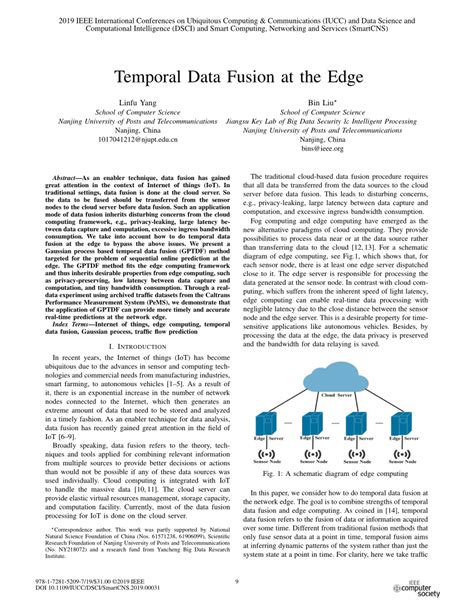 pdf temporal data fusion at the edge
