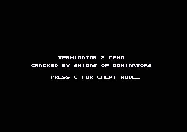 CSDb Terminator 2 Demo By The Dominators CSDb Terminator 2 Demo By The Dominators