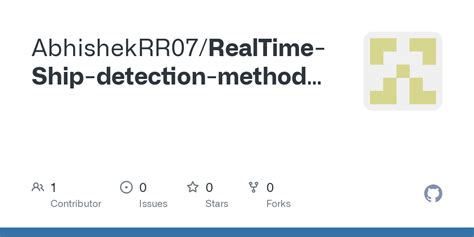 Github Abhishekrr07 Realtime Ship Detection Method Based On Yolo Algorithm