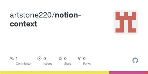 GitHub - artstone220/notion-context