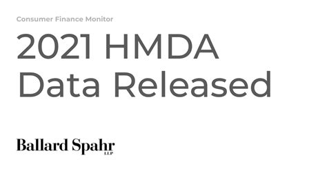 2021 HMDA Data Released Consumer Finance Monitor