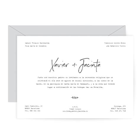 Invitaciones De Boda Texto 50 Textos De Ejemplo Para Invitaciones De