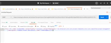 Create Project Jira Rest Call Not Working Returning 400 Jira Cloud The Atlassian Developer