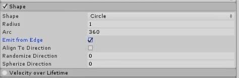 particle system emit from from edges questions and answers unity