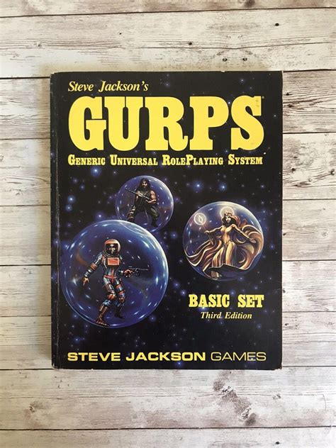 Steve Jacksons Gurps Generic Universal Role Playing System Basic Set