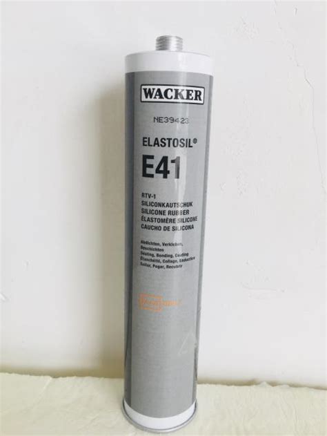 供应瓦克e41elastosil密封胶wacker E41胶粘剂310ml 德国产