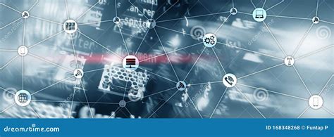 Ict Information And Telecommunication Technology And Iot Internet Of Things Concepts