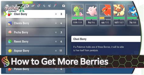 How To Get More Berries Pokemon Legends Z A｜game8