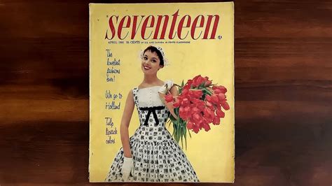 Seventeen April 1956 Holland Special Asmr Magazine Flip Through Youtube