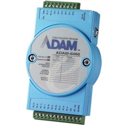 Transource Advantech Ch Digital Input And Ch Relay Modbus Tcp Module