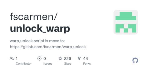 Github Fscarmenunlockwarp Warpunlock Script Is Move To Fscarmenwarp