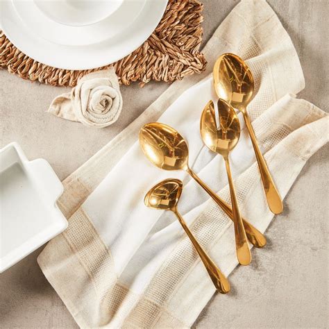 Shop Quezzane 4 Piece Serving Set Home Centre Uae