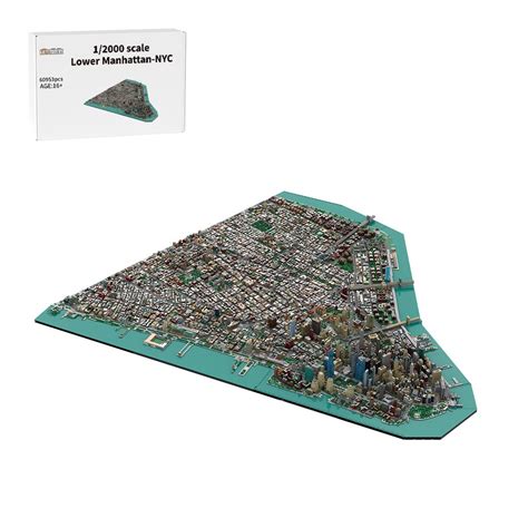 Moc 225884 1 2000 Scale Lower Manhattan New York City Financial