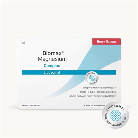 Biomax® Magnesium Complex Energy Muscle Stress And Sleep Support