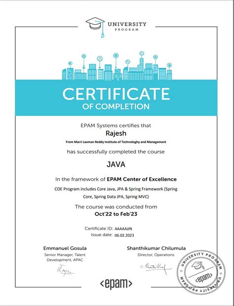 Rajesh Suddala On Linkedin Java Epam
