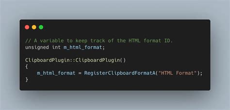 Writing A Flutter Windows Clipboard Plugin Using C