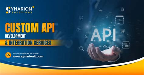 Custom API Development And Integration Services