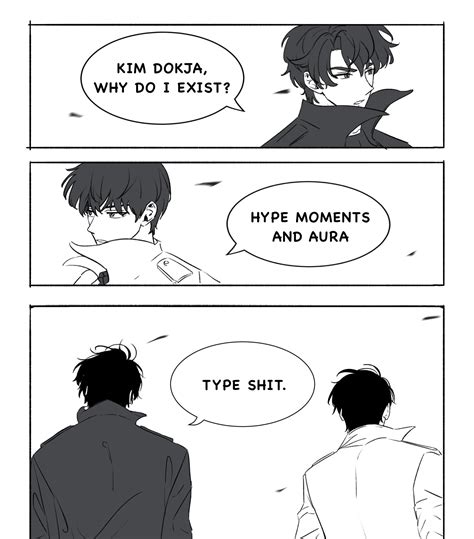 Kim Dokja And Yoo Joonghyuk Omniscient Readers Viewpoint Drawn By