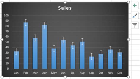 How To Create Custom Error Bars In Excel