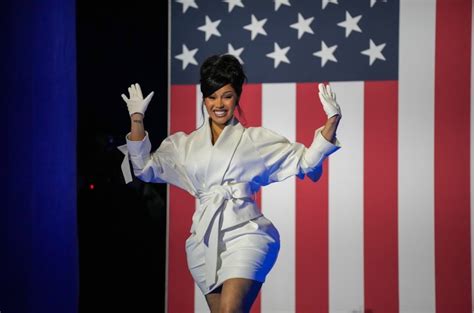 Cardi B Slams Donald Trump At Kamala Harris Rally In Milwaukee
