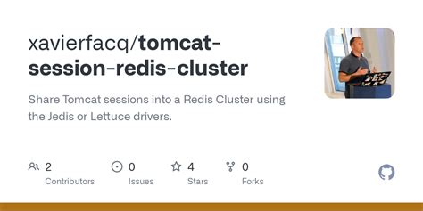 github xavierfacq tomcat session redis cluster share tomcat sessions