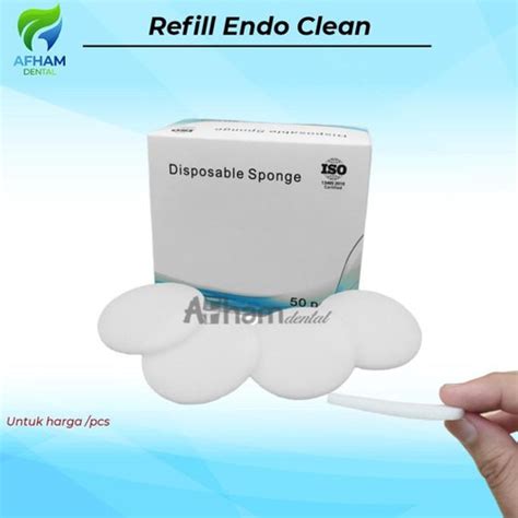 Jual Endo Clean Stand Refil Sponge Busa Foam Disposable Endodontic Jakarta Selatan