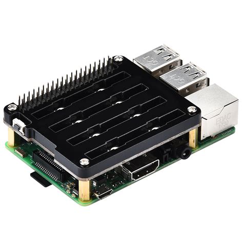 8 Ws2812 Rgb Led Lights Nightlight Hat Board For Raspberry Pi