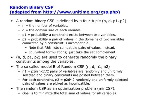Ppt Constraint Satisfaction Problems Csps Powerpoint Presentation