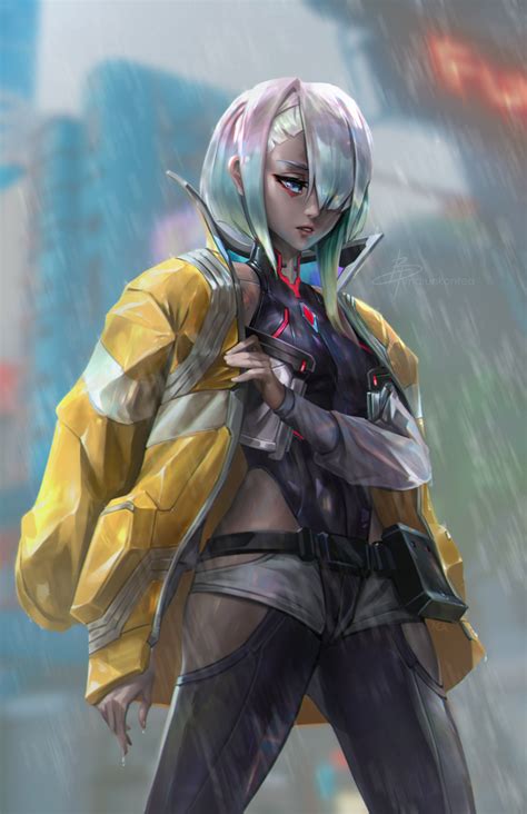 Lucy Cyberpunk And 1 More Drawn By Imdrunkontea Danbooru